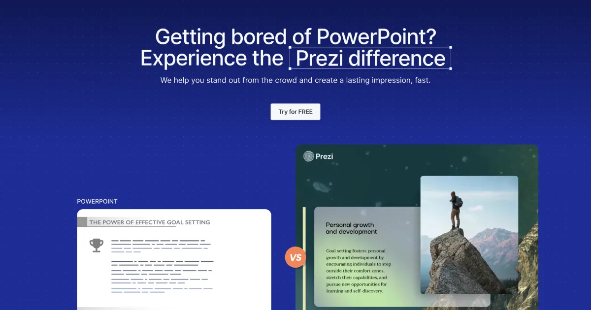 The best alternative to PowerPoint: Prezi